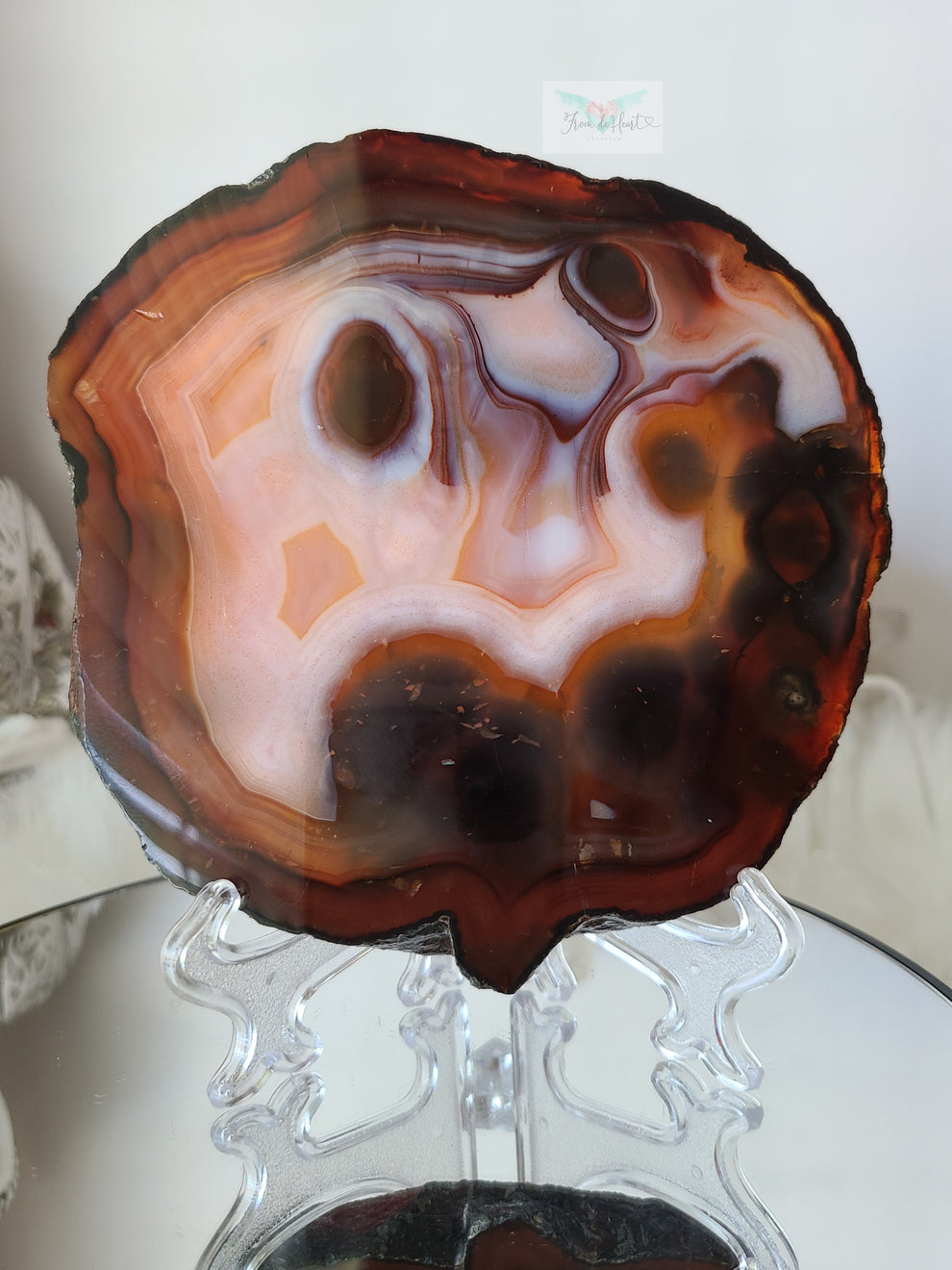 Carnelian Slab (High Quality) – From De Heart Crystals LLC